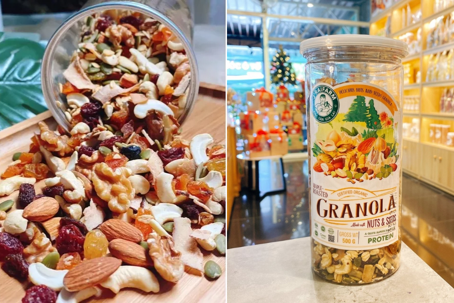 Hạt ngũ cốc Granola giá bao nhiêu tiền? Mua ở đâu?